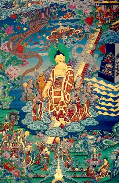 Sutra Reading on Descent from Heaven Day – Tsechen Kunchab Ling