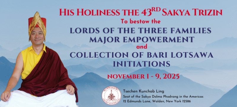 Collection of Bari Lotsawa Initiations – Tsechen Kunchab Ling